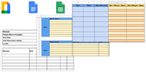 Workout Templates for Google Docs | Free Download